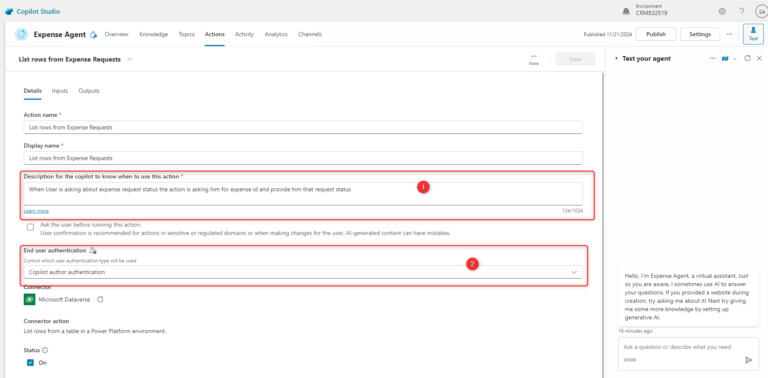 How to use Copilot Studio Actions for your Custom Agents - Netwise - 7 ...