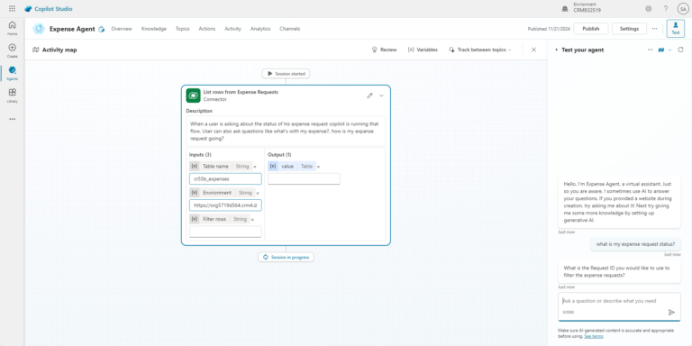 How to use Copilot Studio Actions for your Custom Agents