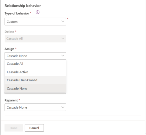 Creative use of relationship behaviors in Dynamics 365: How removing data from the Target field ...
