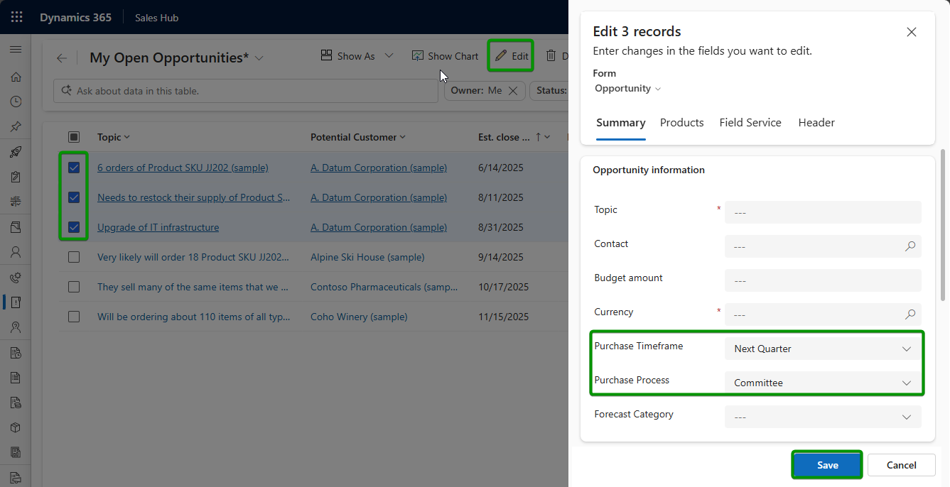 6 Power Apps Features for Working on Multiple Records in Model-Driven Apps