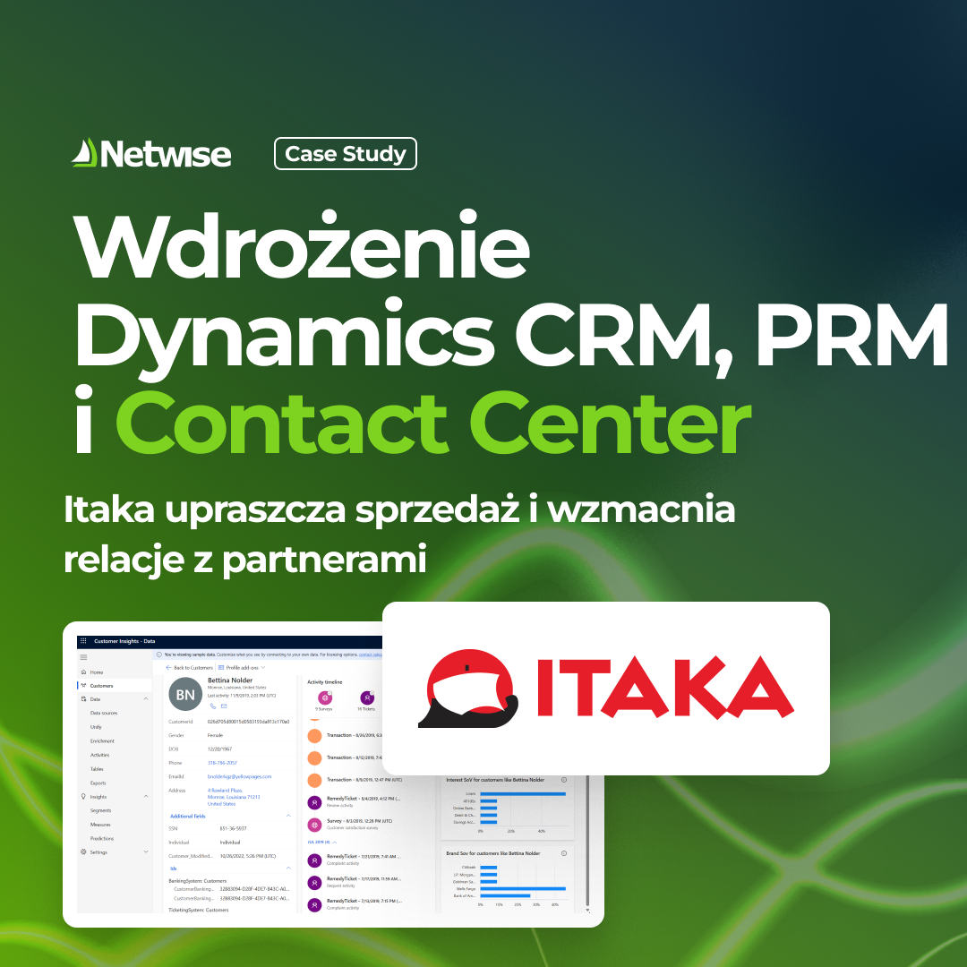 Wdrożenie Dynamics CRM, platformy PRM i Contact Center w Itaka ...
