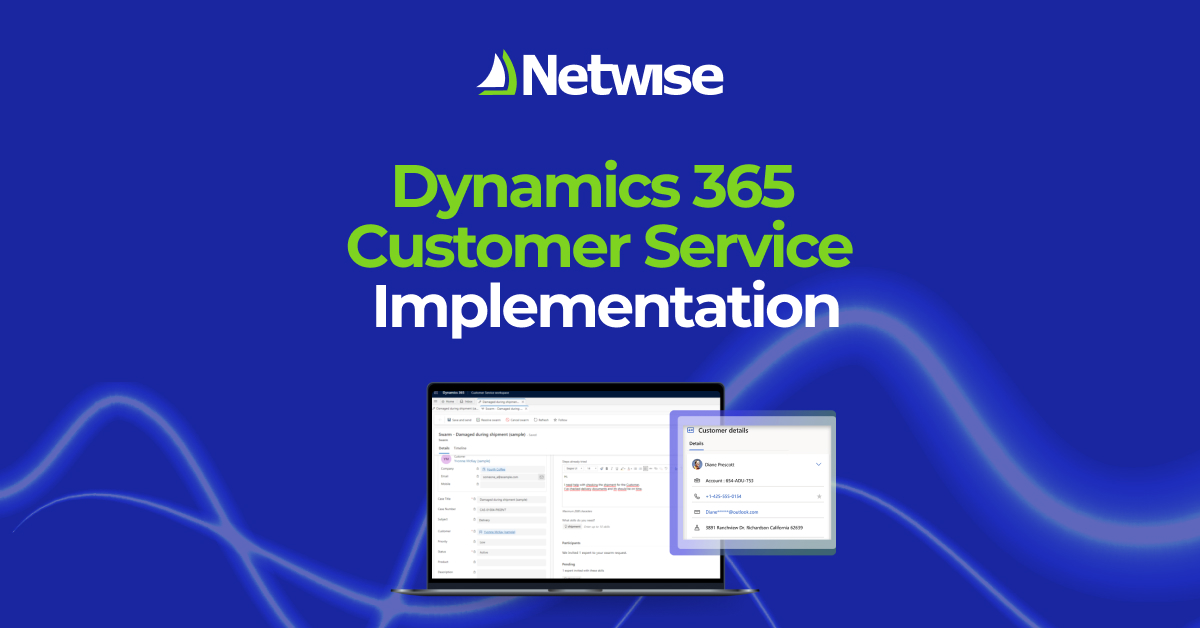 Dynamics 365 Customer Service - Management and improvement